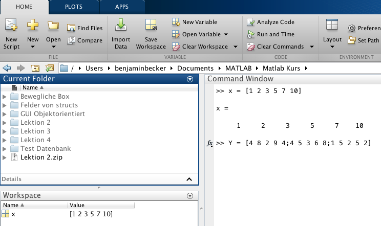 MATLAB Tutorials – Der MATLAB Online Kurs